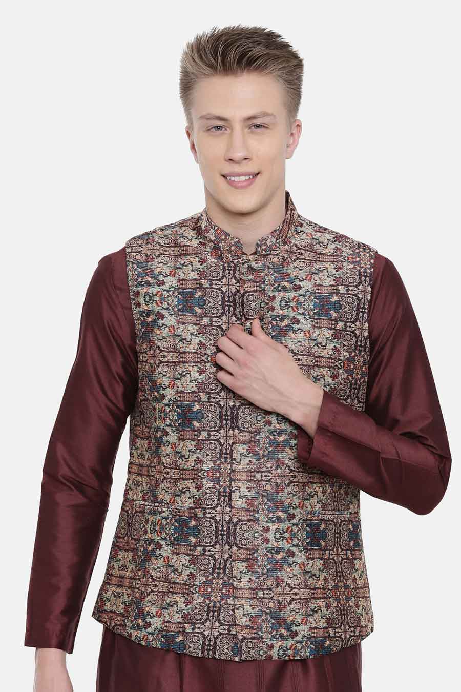 Shop Designer Bandi & Nehru Jackets for Men - House of Designers ...